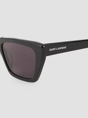 Saint Laurent Mica 53mm Cat-eye Sunglasses - Black