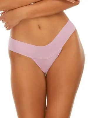 Hanky Panky Breath Natural Rise Thong Provence Pink