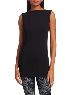 Wolford Aurora Tank Top - Black