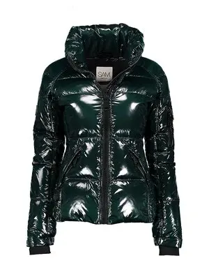 Sam. Freestyle Down Puffer Jacket Evergreen