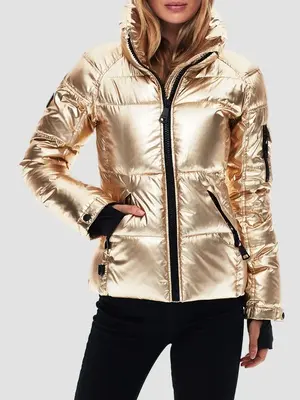 Sam. Freestyle Down Puffer Jacket - Gold