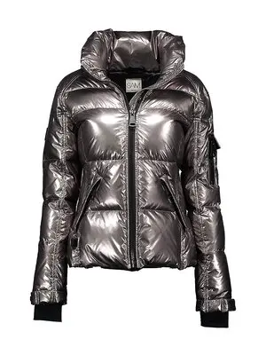 Sam. Freestyle Down Puffer Jacket Gunmetal
