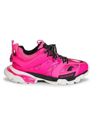 Balenciaga Women's Track Sneakers - Faded Blue  Pink