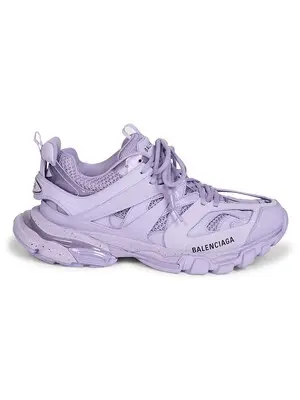Balenciaga Women's Track Sneakers - Faded Blue  Recycled Lilac