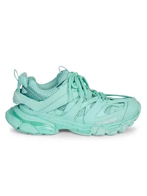 Balenciaga Women's Track Sneakers - Faded Blue  Recycled Mint