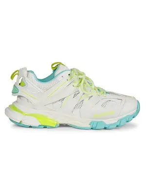Balenciaga Women's Track Sneakers - Faded Blue  Tricolor