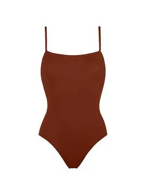 ERES Aquarelle One-piece Swimsuit Brown
