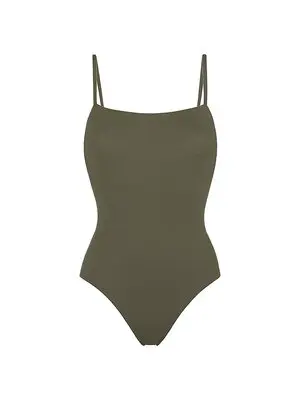 ERES Aquarelle One-piece Swimsuit Olive Noire