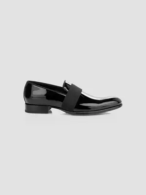 To Boot New York Perry Patent Leather Loafers - Black
