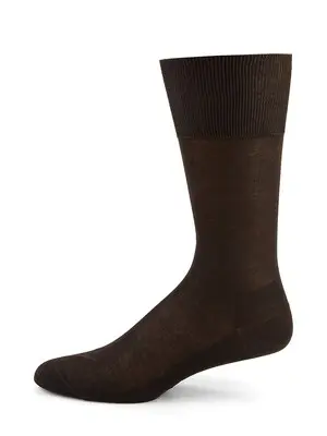 Falke Family Cotton Socks Brown