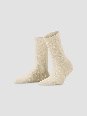 Falke Family Cotton Socks Creme