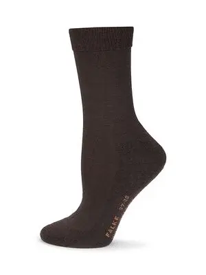 Falke Family Cotton Socks Dark Brown