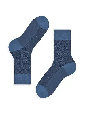 Falke Family Cotton Socks Dusty Blue