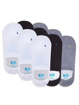 Falke Family Cotton Socks Light Grey White Black