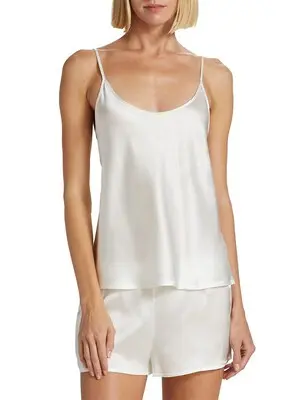 La Perla 2-piece Silk Camisole & Shorts Pajama Set