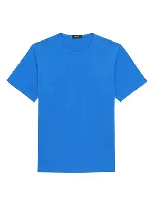 Theory Precise Luxe Cotton T-shirt Ice