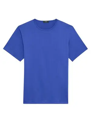 Theory Precise Luxe Cotton T-shirt Lupine