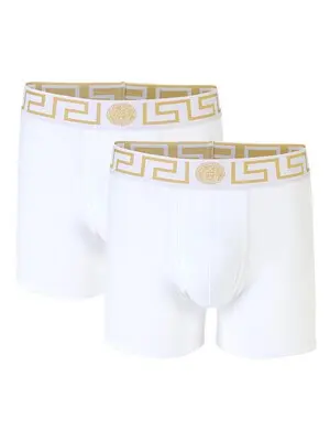 Versace 2-pack Trunk Boxer Briefs White