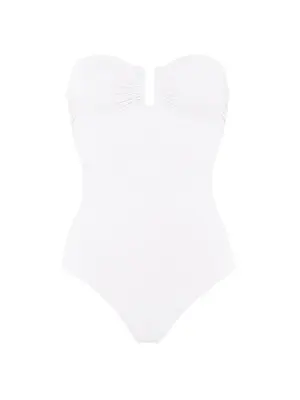 ERES Cassiopee Strapless One-Piece Swimsuit Blanc