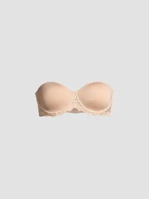 Simone Perele Caresse Strapless Bra - Rose