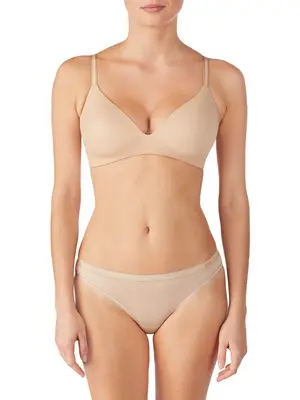 Le Mystère Second Skin Wireless Bra - Black
