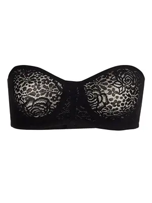 Wacoal Halo Lace Strapless Bra - Black