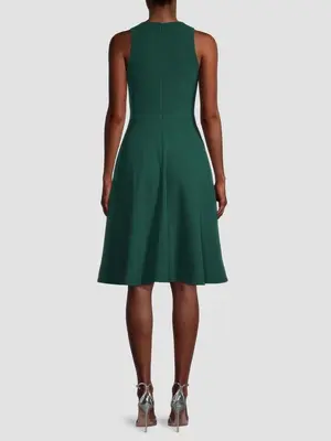 Dress The Population Catalina Fit & Flare Dress - Pine