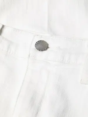 L'Agence Sada High-rise Crop Slim Straight Jeans