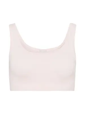 Hanro Touch Feeling Crop Top Apricot Blush