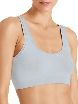Hanro Touch Feeling Crop Top Celestial Blue