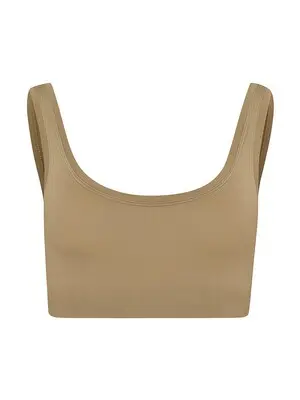 Hanro Touch Feeling Crop Top Coriander