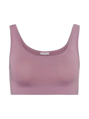 Hanro Touch Feeling Crop Top Dusty Cedar