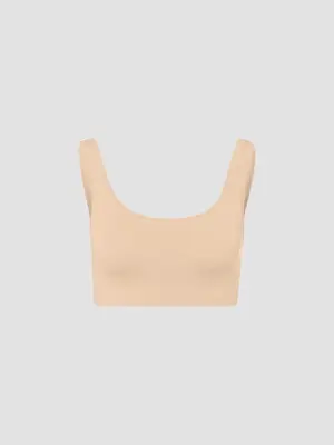 Hanro Touch Feeling Crop Top Nude