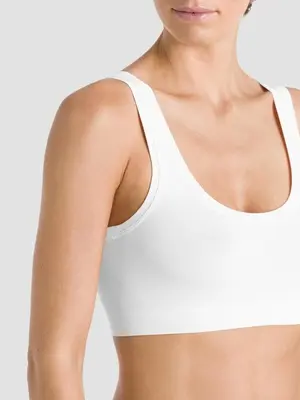 Hanro Touch Feeling Crop Top - White