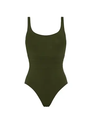 ERES Asia One-piece Swimsuit Vert Mousse