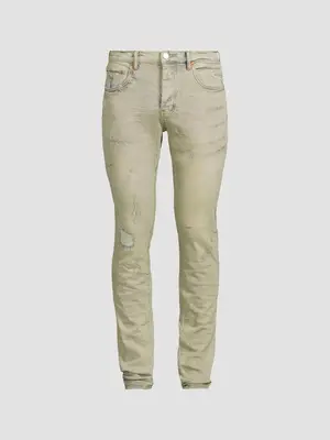 PURPLE BRAND Five-pocket Classic Jeans - Grey