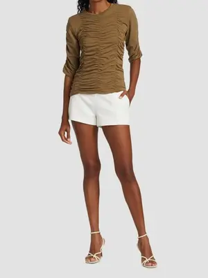 Ramy Brook Benson Shorts - Ivory