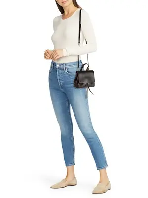 MANSUR GAVRIEL Mini Lady Soft Leather Satchel