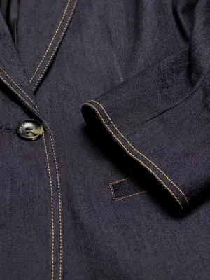 Cinq À Sept Khloe Denim Blazer - Indigo