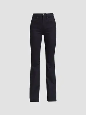 Veronica Beard Beverly High-rise Skinny Flared Pants - Indigo