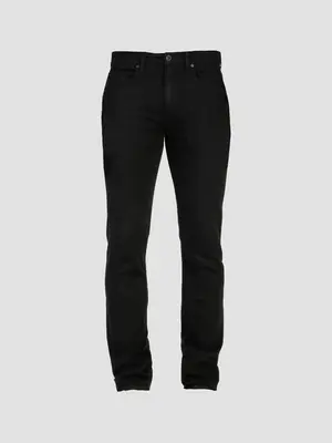 Paige Federal Stretch Slim-straight Jeans - Black Shadow