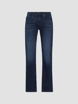 7 For All Mankind The Straight Stretch Jeans Dark Blue