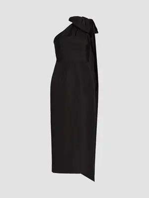 Alexia Maria Anne Silk Faille Dress
