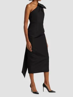 Alexia Maria Anne Silk Faille Dress