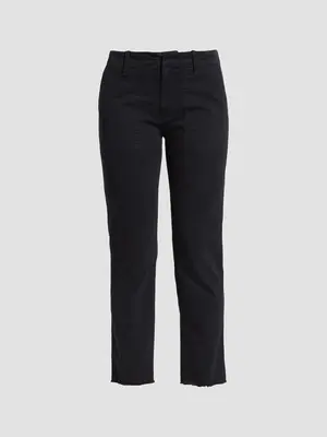 NILI LOTAN Jenna Cotton Pants - Carbon