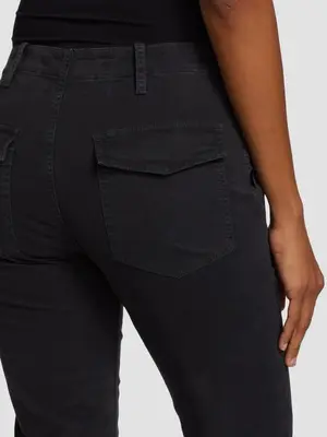 NILI LOTAN Jenna Cotton Pants - Carbon