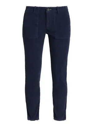 NILI LOTAN Jenna Cotton Pants Deep Navy