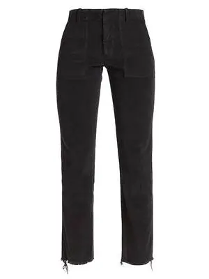 NILI LOTAN Jenna Cotton Pants Gunmetal