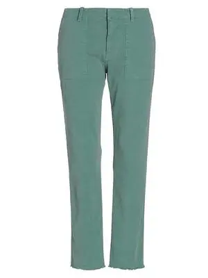 NILI LOTAN Jenna Cotton Pants Jade