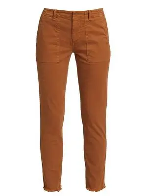 NILI LOTAN Jenna Cotton Pants Maple